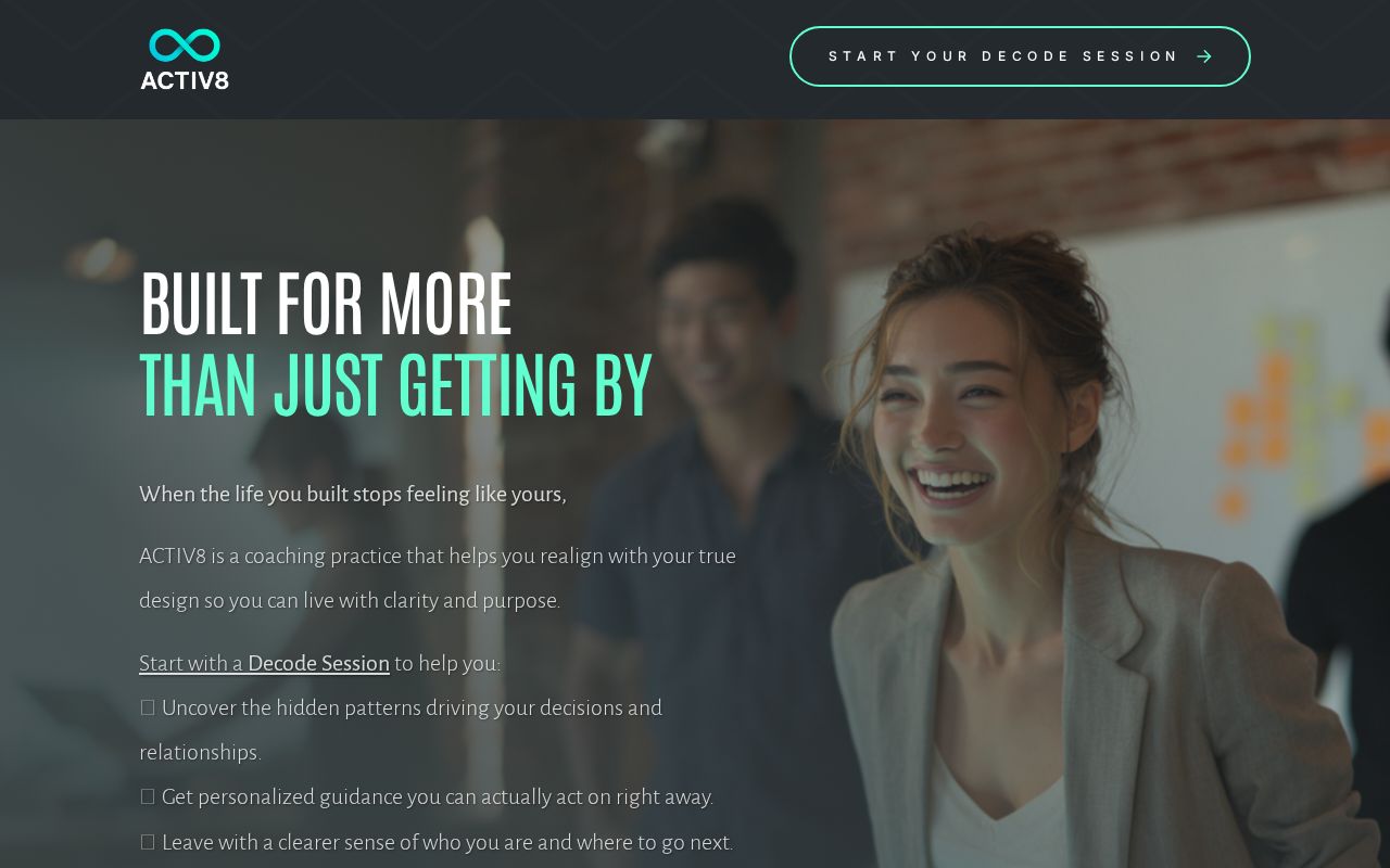 ACTIV8 For Individuals
